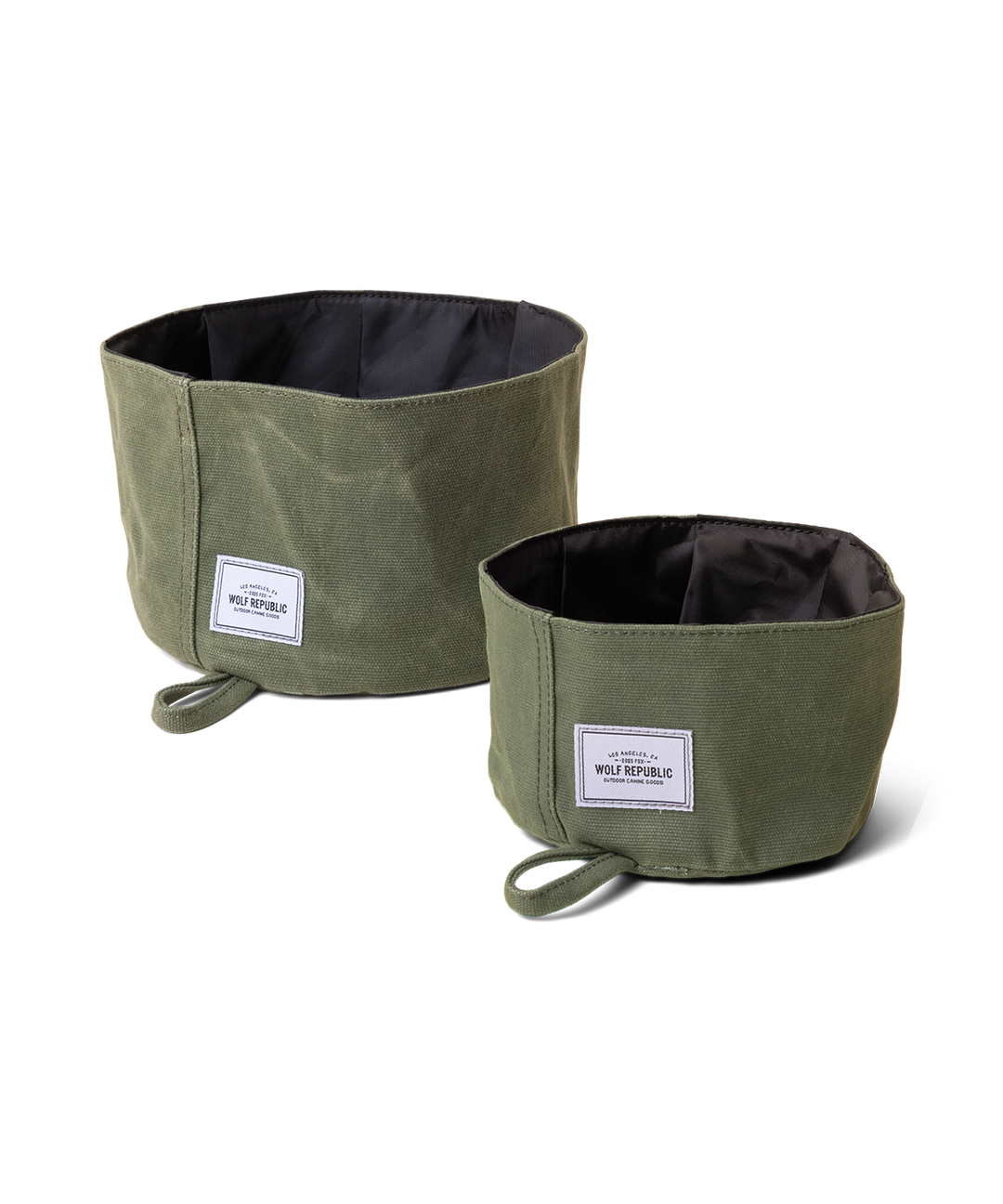Camp Bowl | Collapsible Dog Bowl for Travel and Hiking - Wolf Republic