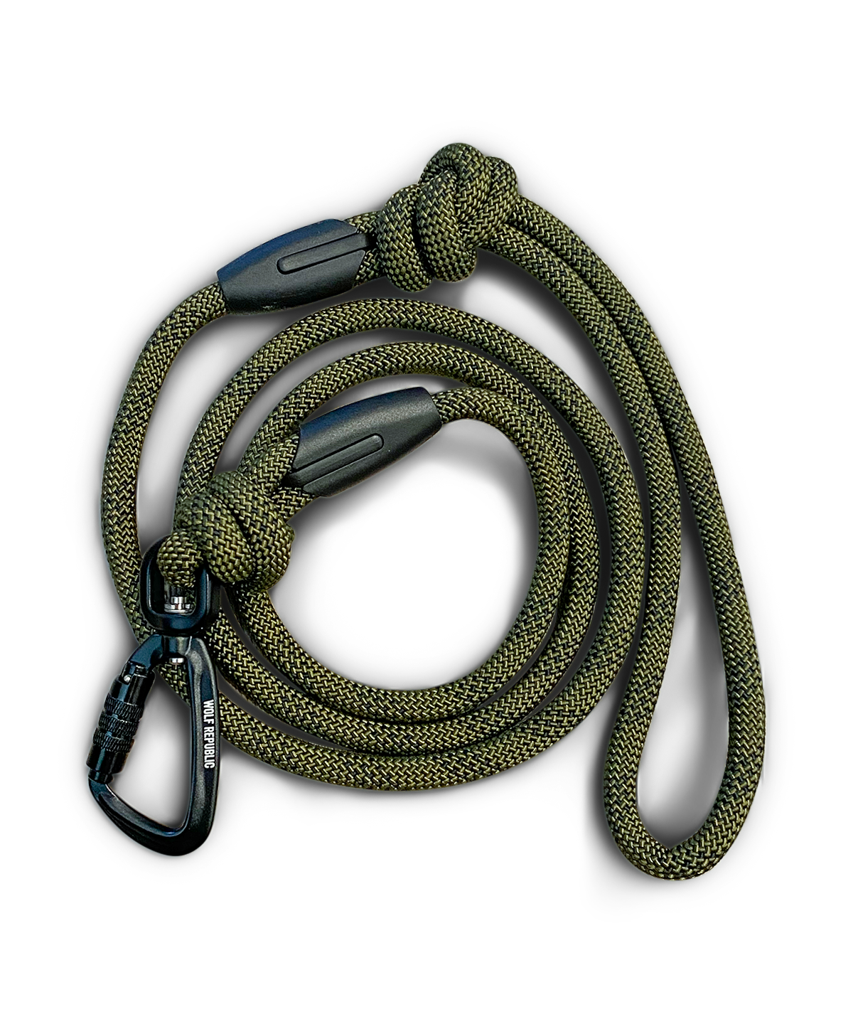 Alpine Leash - Hunter Green – Wolf Republic