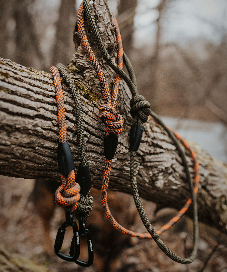 Alpine Leash - Hunter Green – Wolf Republic
